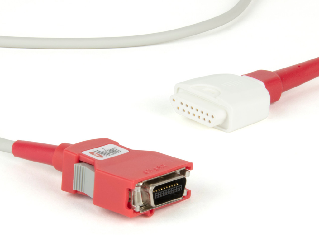 Masimo Rainbow RC-4, 4ft Reusable SPCO Patient Cable (ea)