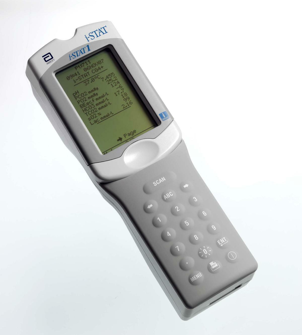 Abbott i-STAT 1 Handheld Blood Gas Analyzer, Recertified