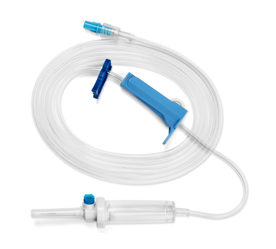 Baxter Comp IV Set w/Needleless Y-Site, 0.22 Micron Filter, Male Luer