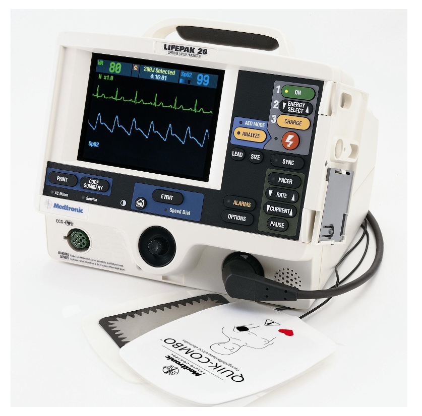 Physio-Control LIFEPAK® 20 Defibrillator, Recertified (multiple option