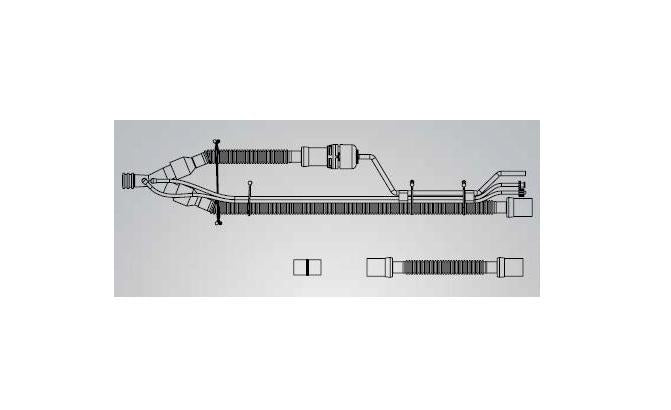 CareFusion LTV® 900, 950,1000 Pediatric Circuit w/PEEP, 10821 (CS/10)